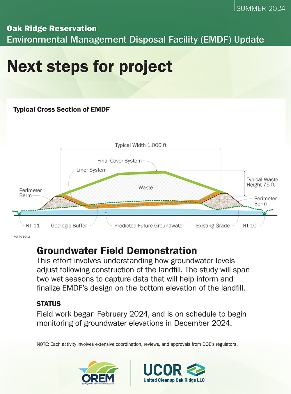 EMDF Information - UCOR