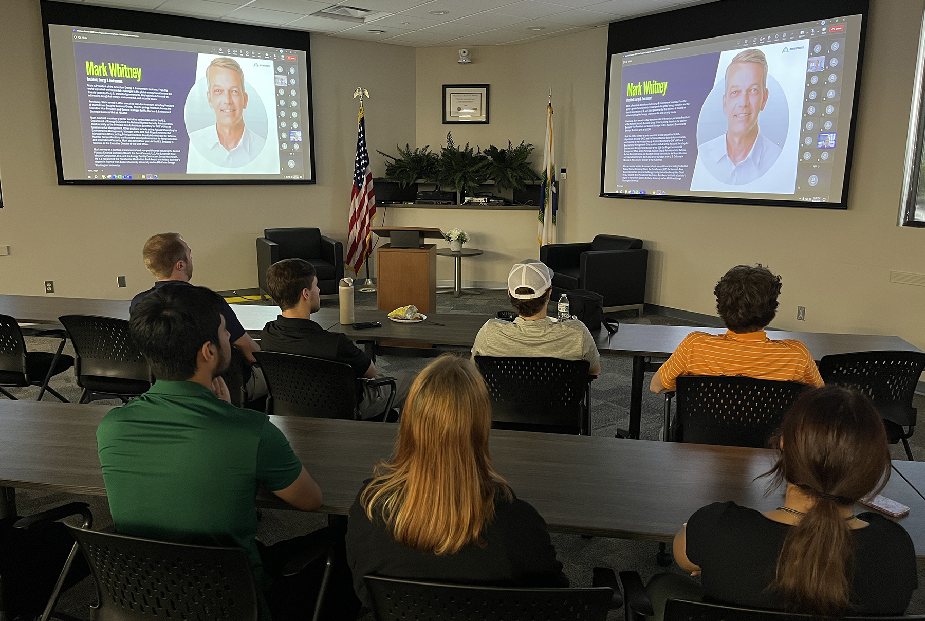 UCOR interns attend Amentum President's Lunch and Learn - UCOR