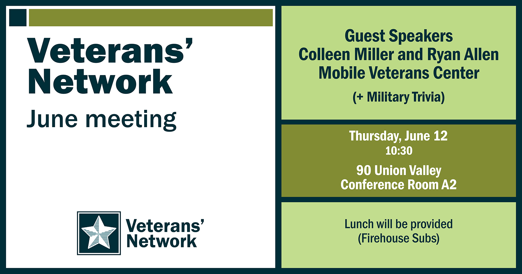 Veterans’ Network meeting being held next week - UCOR