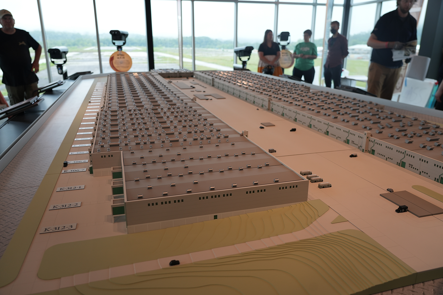 Finishing touches being made at the K-25 Interpretive Center - UCOR