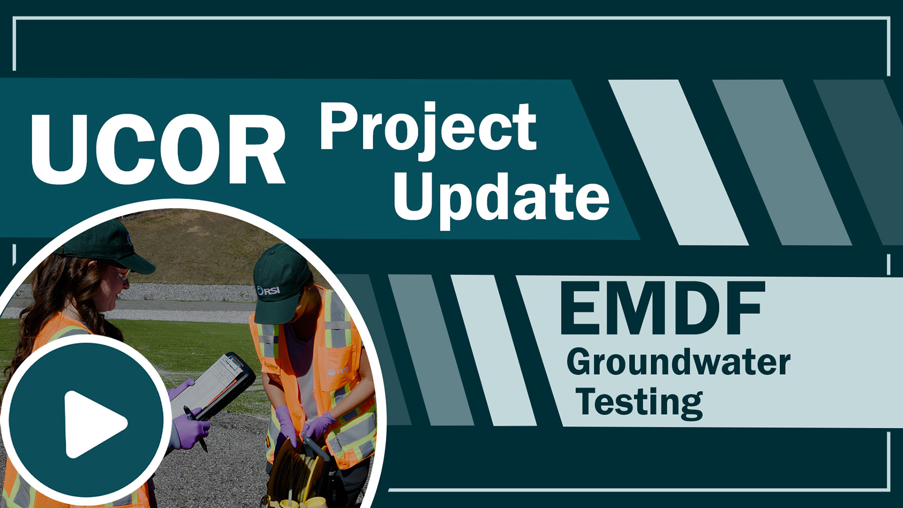 Groundwater testing provides important data at EMDF site - UCOR